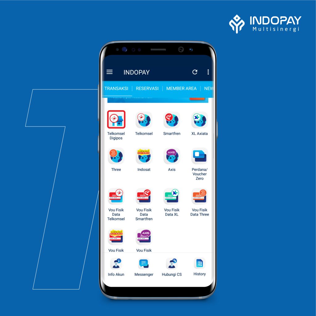 Cara Transaksi - INDOPAY